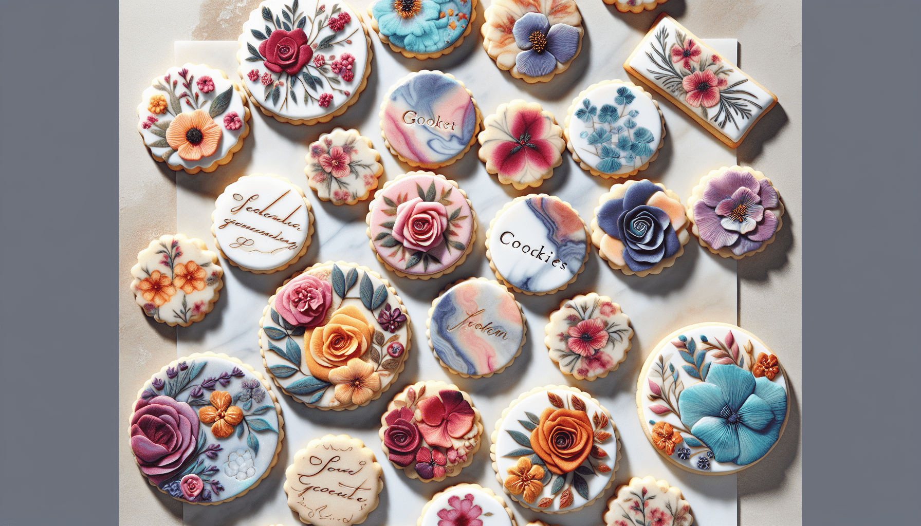 Edible Elegance: Personalised Cookies with Custom Designs – Simply Stuffed