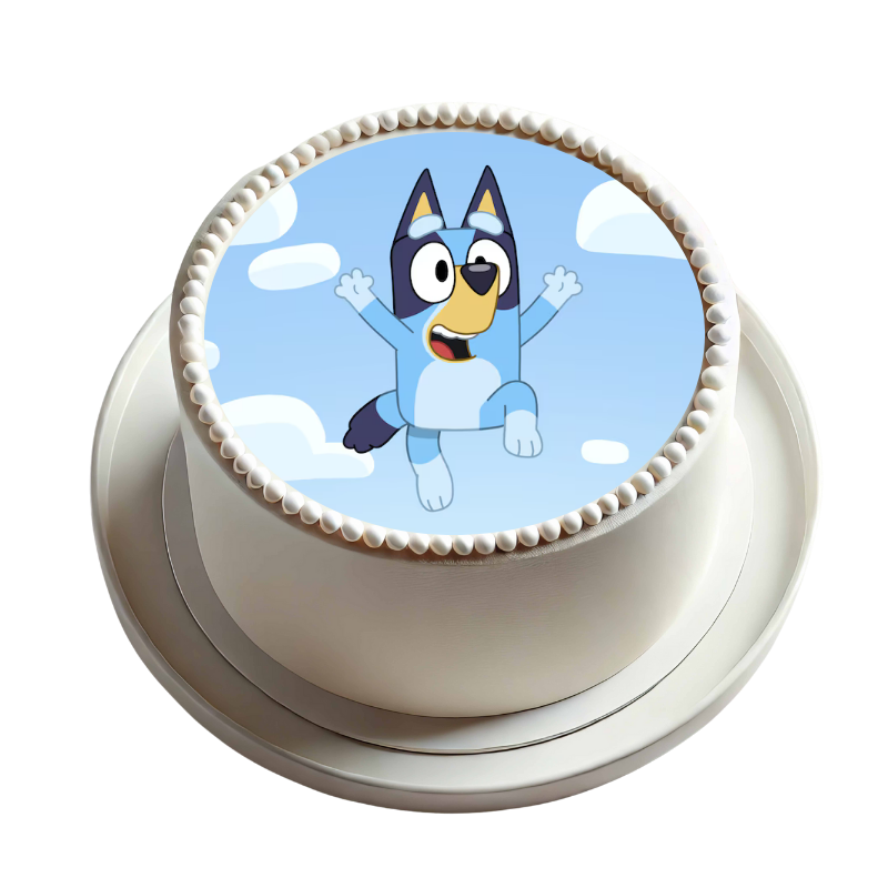 Bluey (Single) Cake Topper | Edible Image | Simply Stuffed