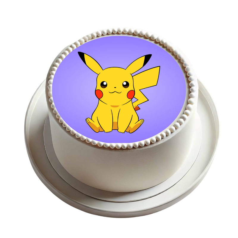 Pikachu Cake Topper | Edible Image | Simply Stuffed